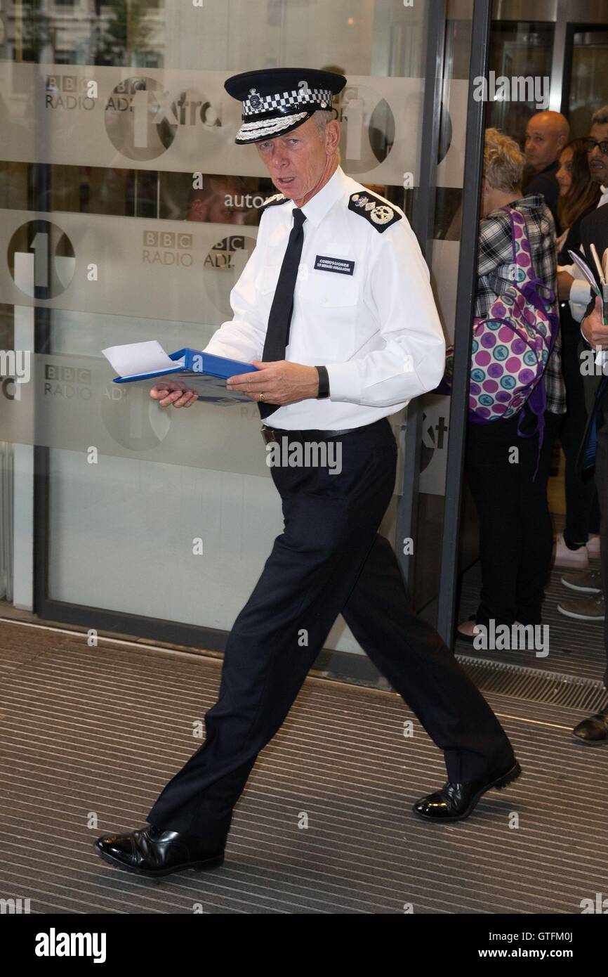 Metropolitan Police Commissioner Sir Bernard Hogan-Howe leaves BBC ...