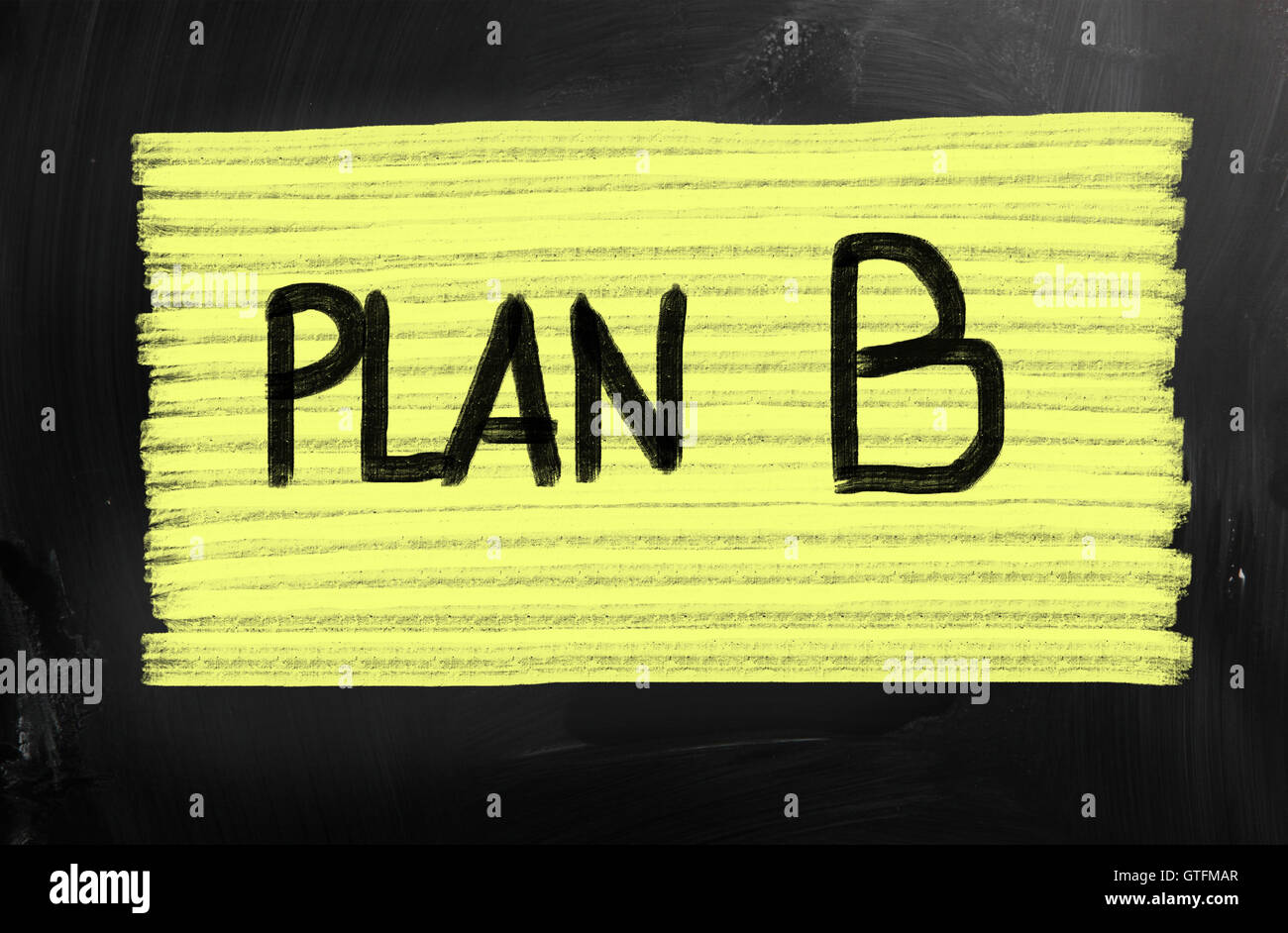 Plan B concept Stock Photo - Alamy