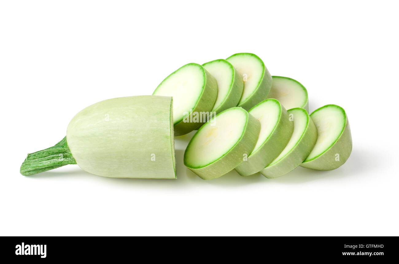 light green turkish zucchini's Stock Photo - Alamy