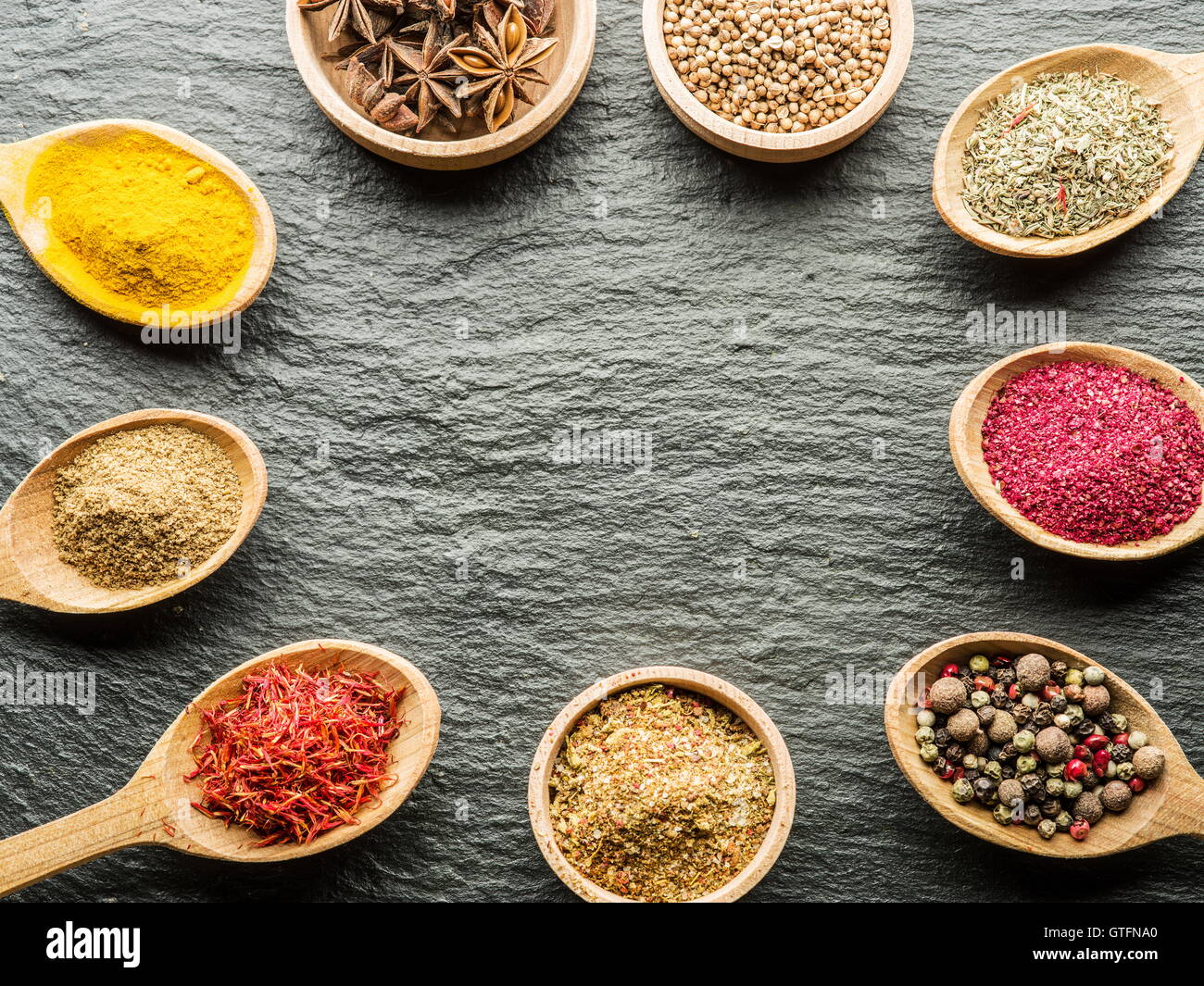 Green spoons hi-res stock photography and images - Alamy