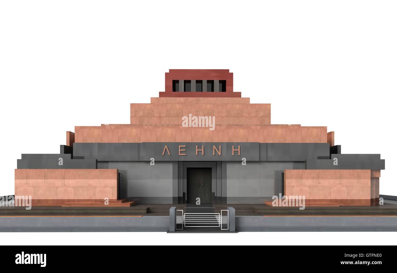 Mausoleum lenin Cut Out Stock Images & Pictures - Alamy