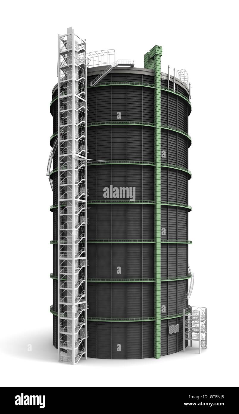 Gasometer germany Cut Out Stock Images & Pictures - Alamy