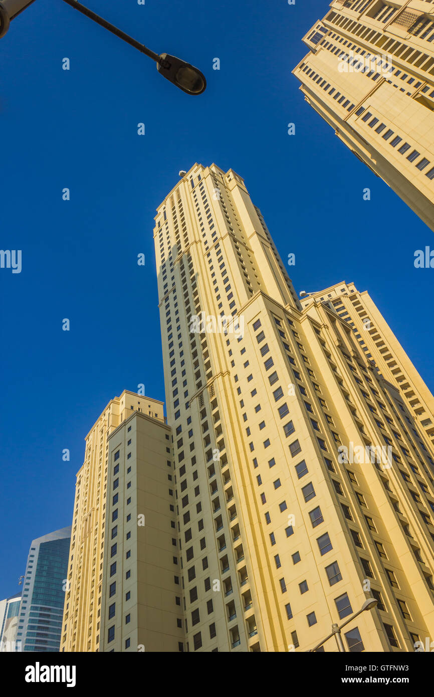 High rise buildings and streets in Dubai, UAE Stock Photo - Alamy