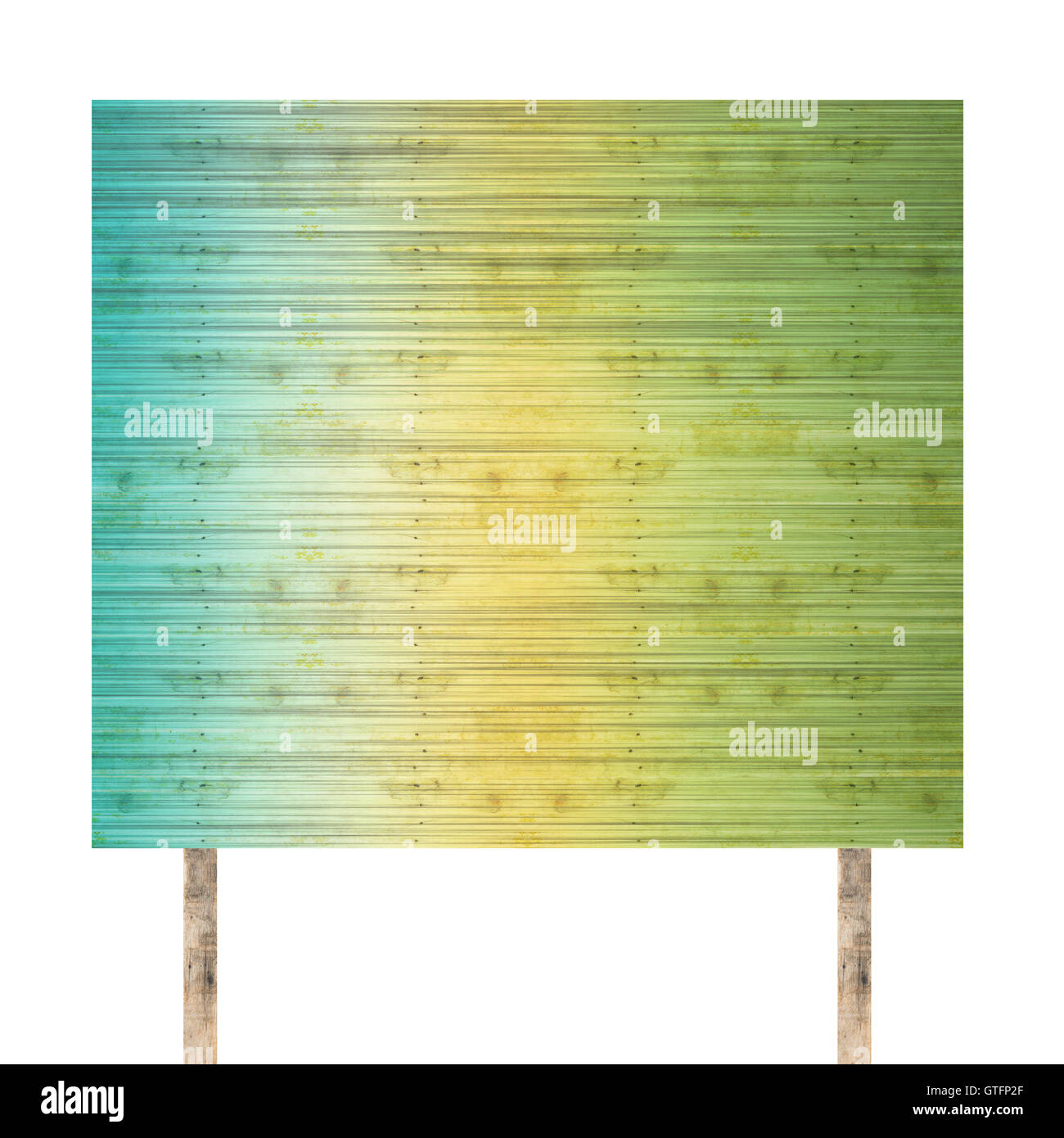 Billboard on white background Stock Photo - Alamy