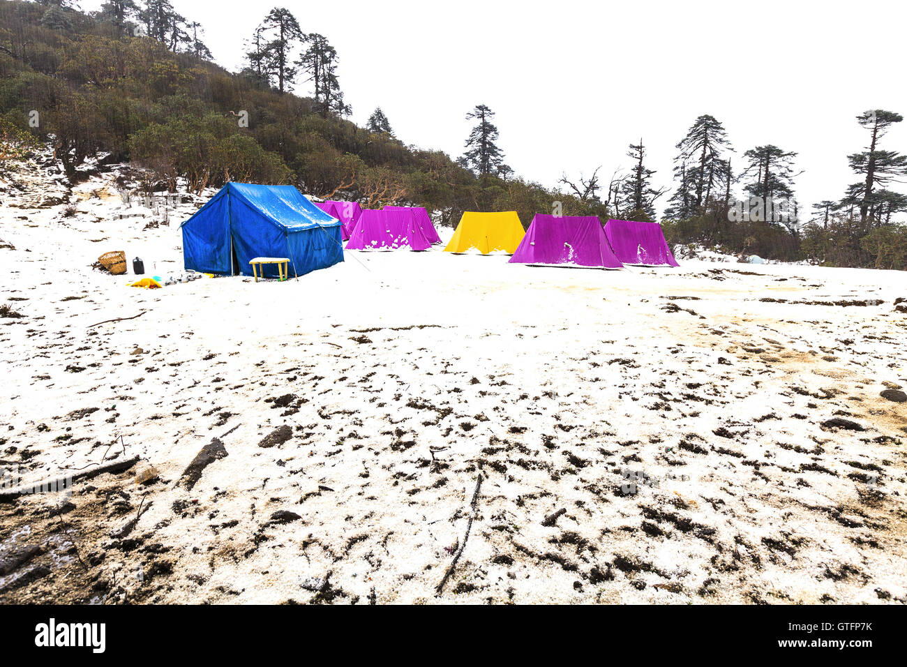 Phedang view point at Kanchenjunga National Park Stock Photo - Alamy
