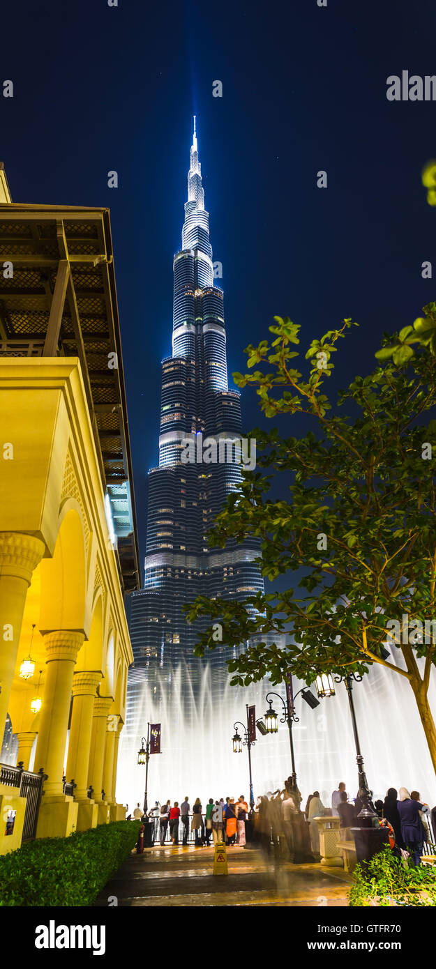 High rise buildings and streets in Dubai, UAE Stock Photo - Alamy