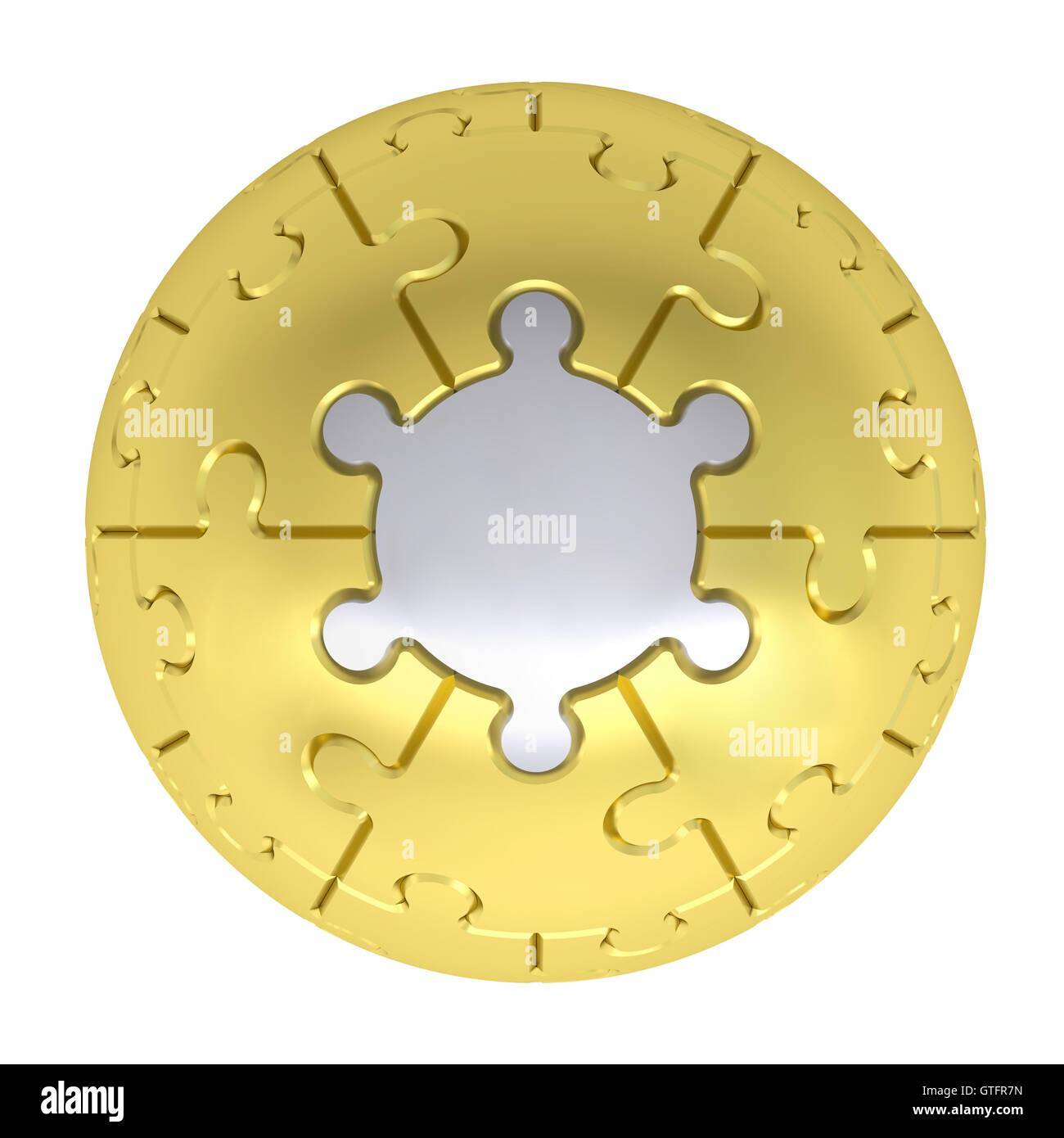 Metal puzzles Cut Out Stock Images & Pictures - Alamy