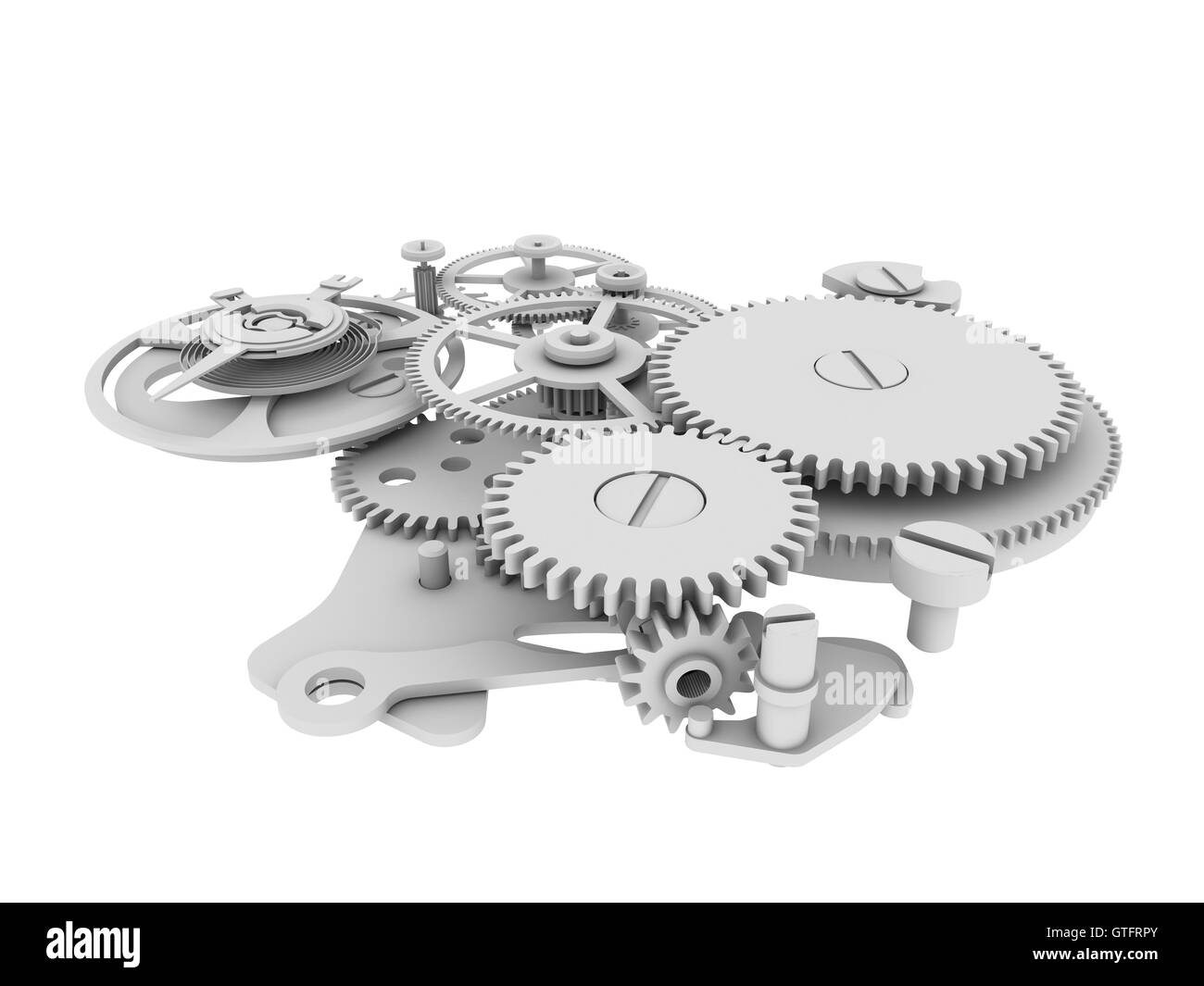 Precision mechanism Black and White Stock Photos & Images - Alamy