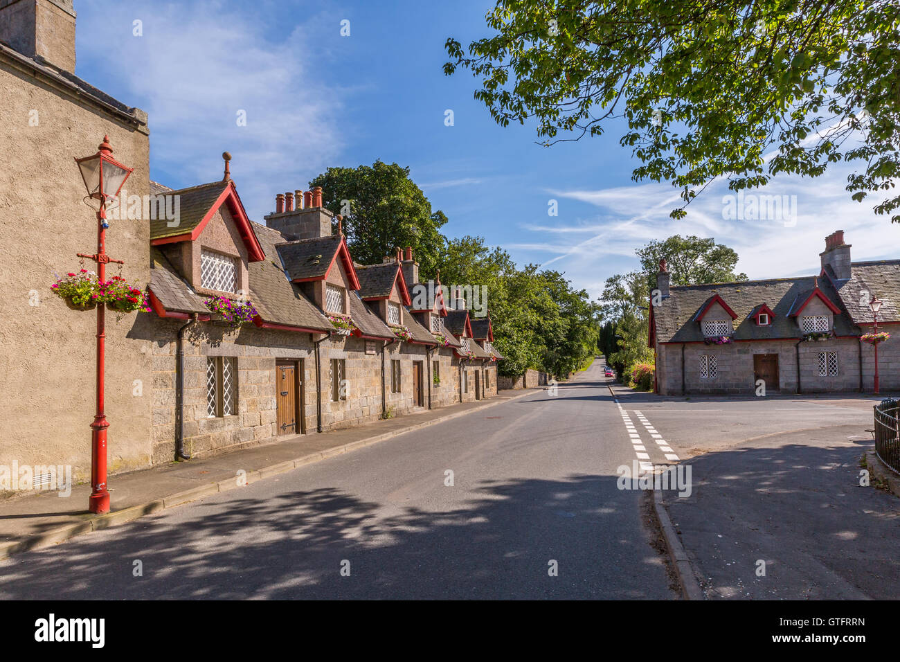 Small village monymusk in county hi-res stock photography and images ...