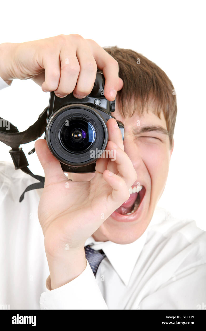Person Take a Picture with a Camera Stock Photo - Alamy