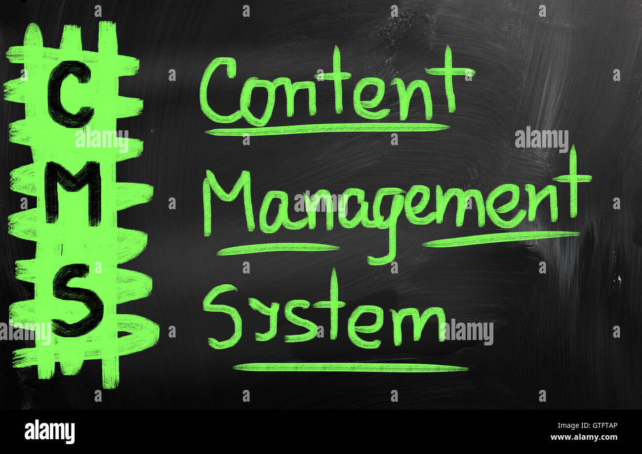 Content management system hi-res stock photography and images - Alamy