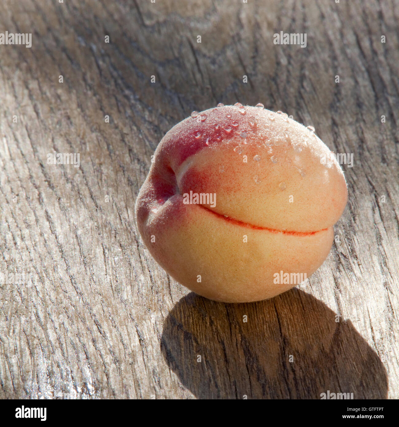 A ripe peach Stock Photo - Alamy