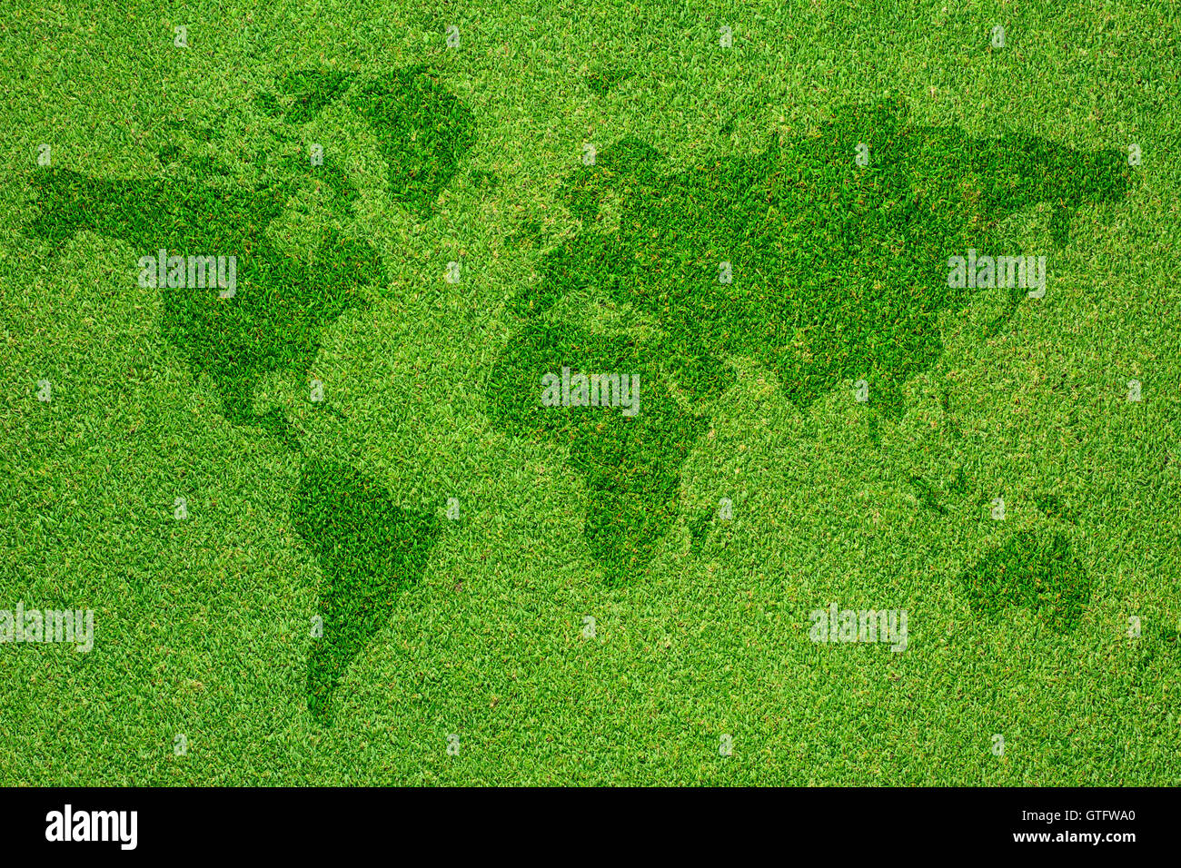Word map on green grass texture and background Stock Photo - Alamy