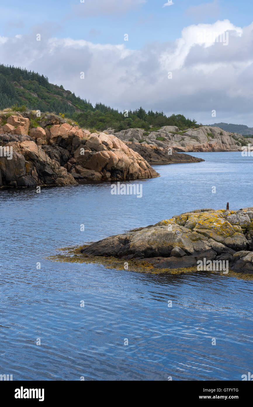 coast of Mandal in Norway Stock Photo - Alamy