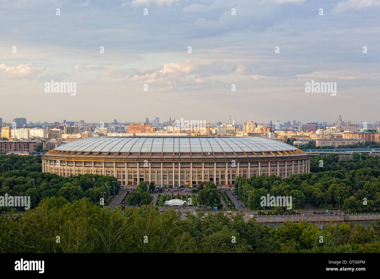 Moscow big sports arena hi-res stock photography and images - Alamy