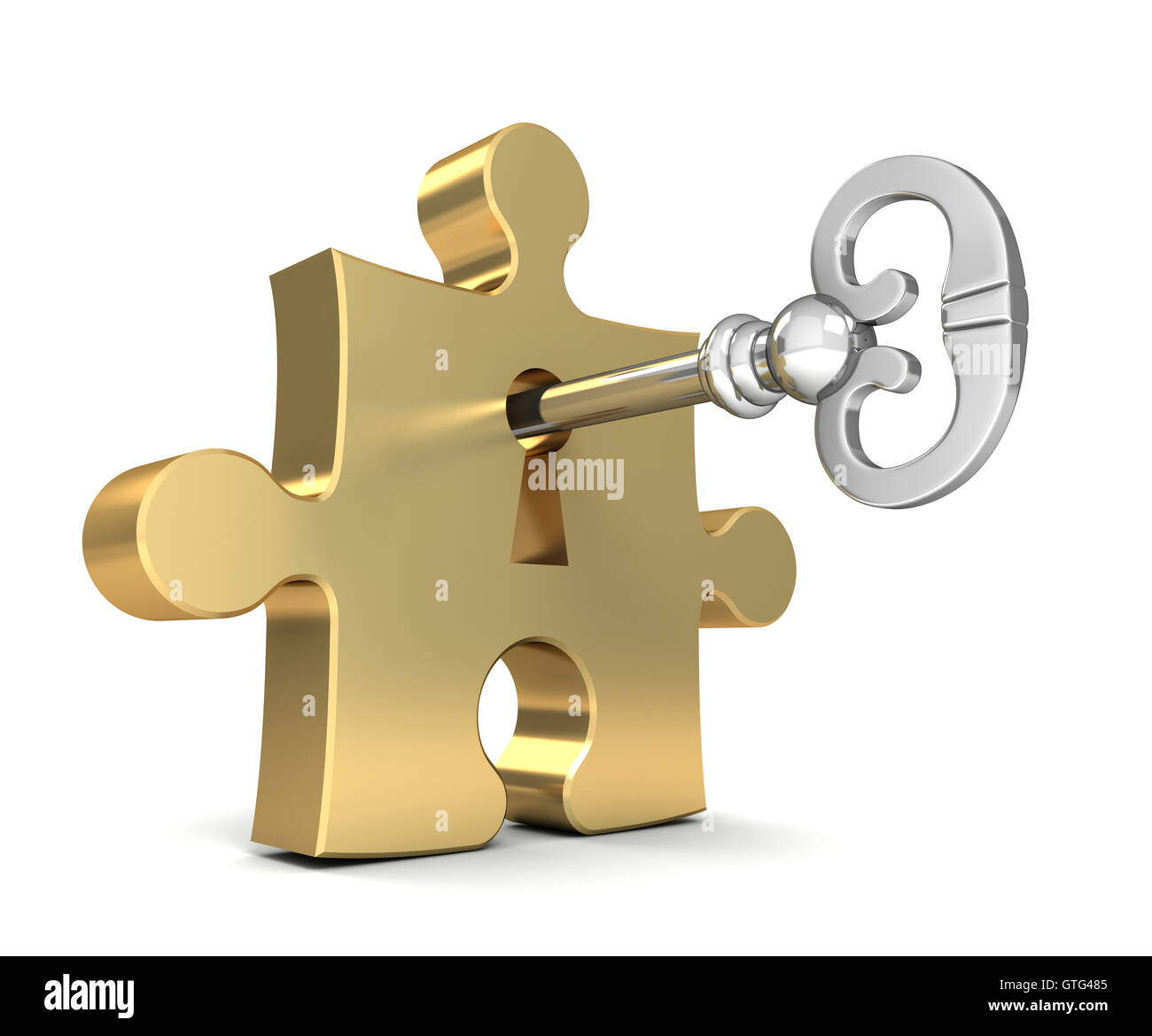 Key puzzle hi-res stock photography and images - Alamy