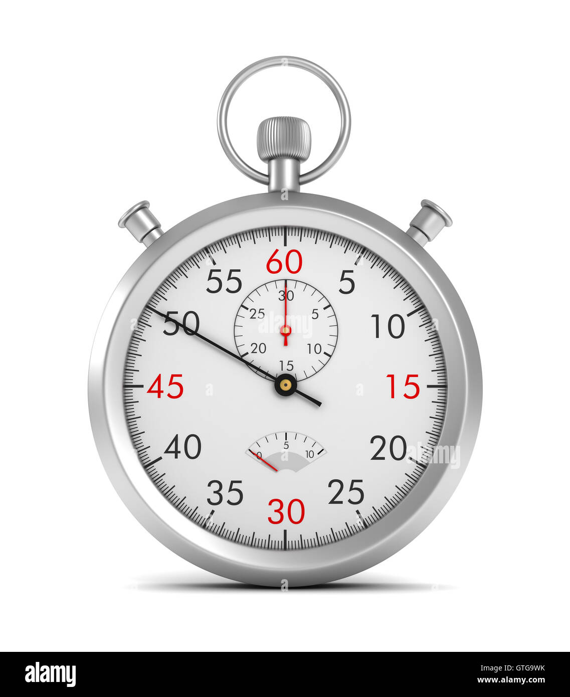 stopwatch concept 3d illustration Stock Photo - Alamy