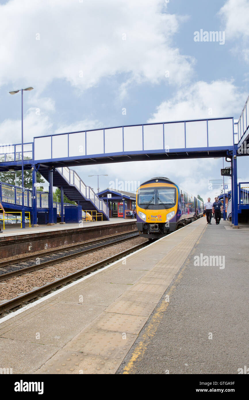 Train station brough east Yorkshire 125 hull trains Stock Photo - Alamy