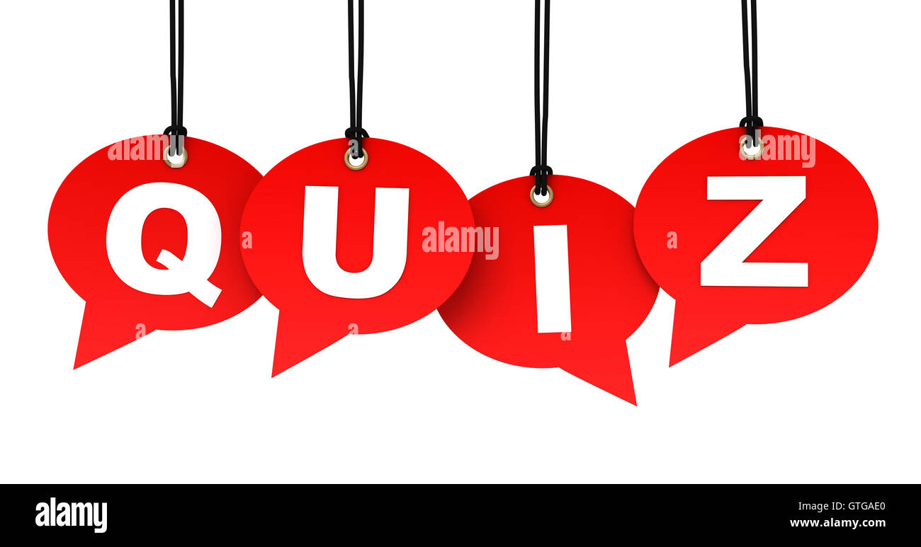 Quiz sign hi-res stock photography and images - Alamy