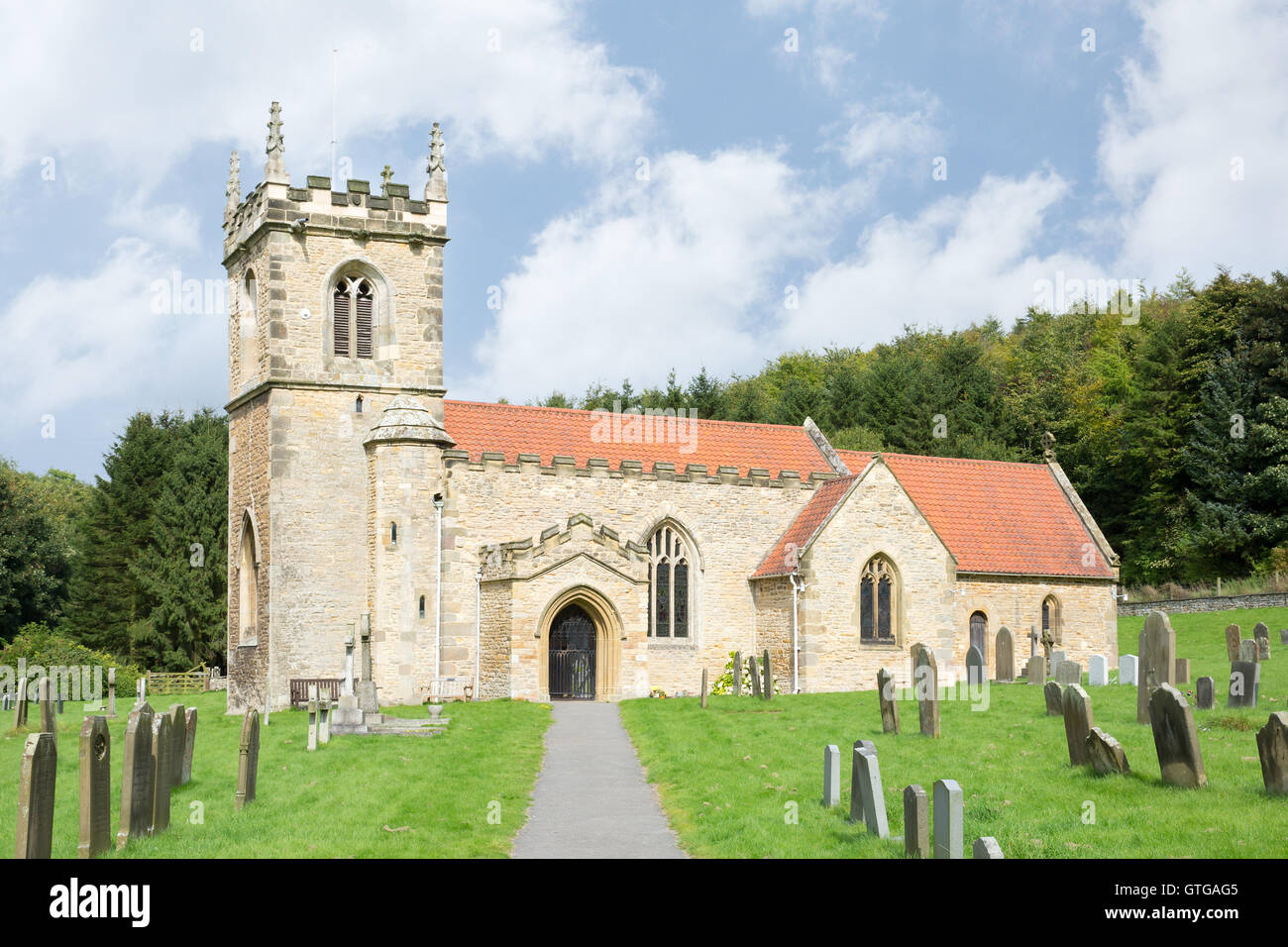 All Saints Church in Brantingham Dale east Yorkshire one of the most ...