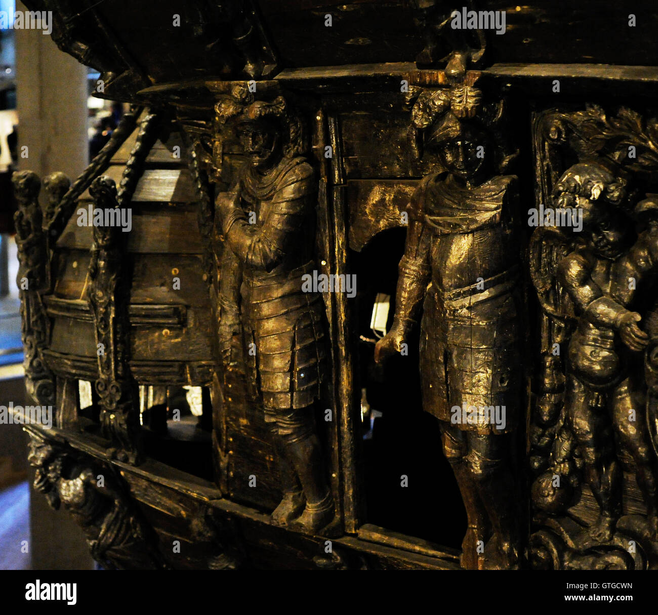 Warship Vasa. Built at 1626-1628 on the orders of the King of Sweden ...