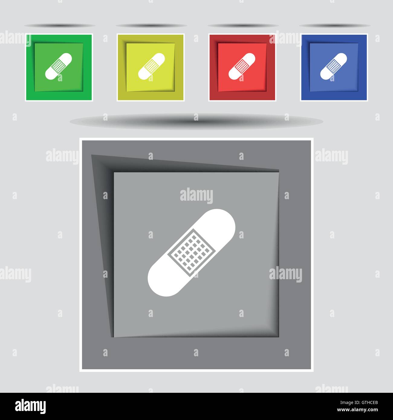 Original plaster Stock Vector Images - Alamy