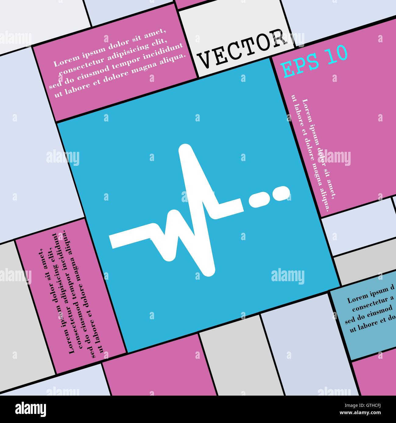 Speed pulse Stock Vector Images - Alamy