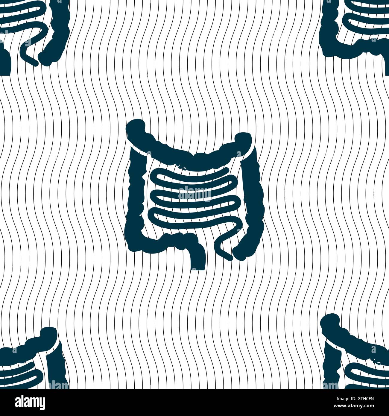 Diagram of the human large intestines hi-res stock photography and ...