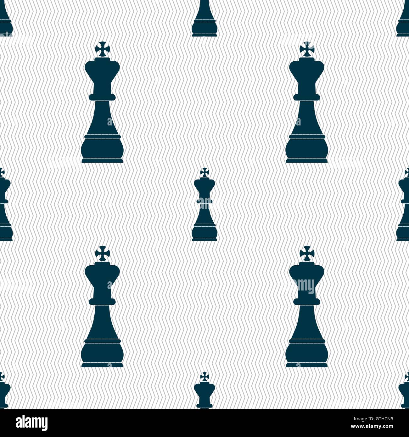 The chess players art Stock Vector Images - Alamy