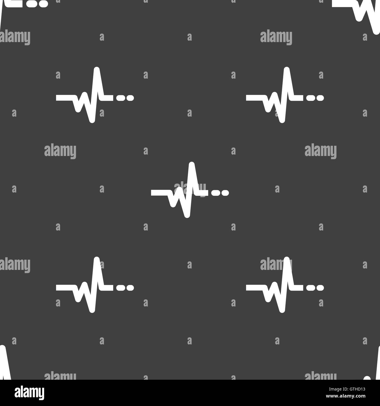 Pulse Sign Stock Vector Images Alamy