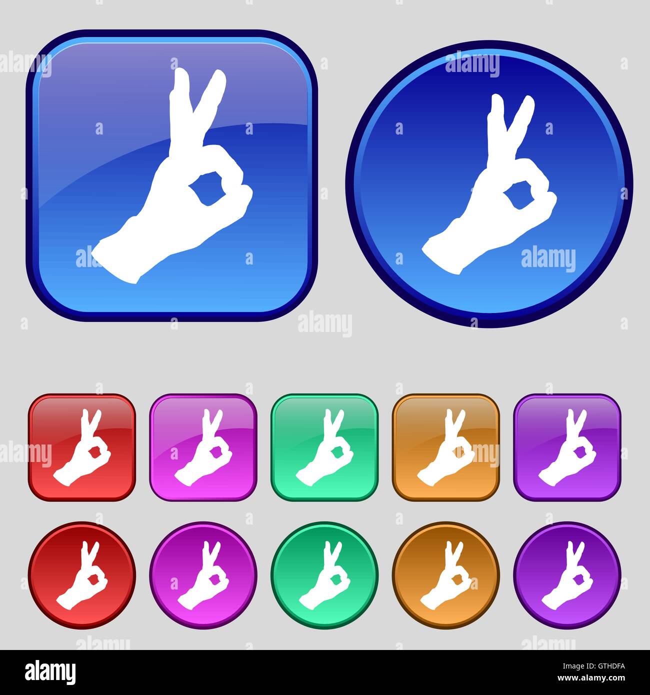 Ok design hi-res stock photography and images - Alamy