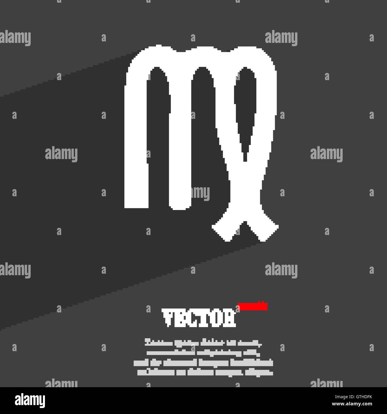 Virgo symbol hi-res stock photography and images - Alamy