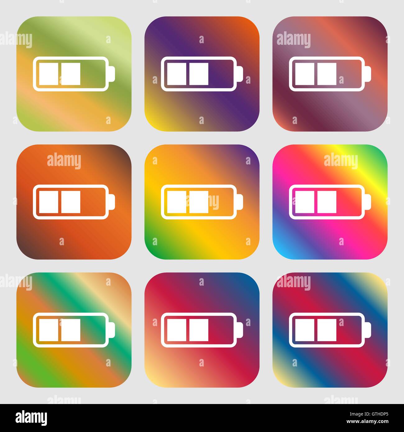 Stamp battery Stock Vector Images - Alamy