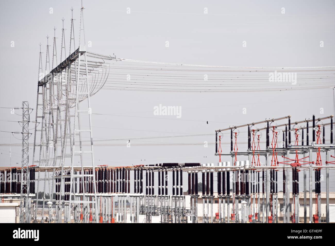 Ceramic insulator substation hi-res stock photography and images - Alamy