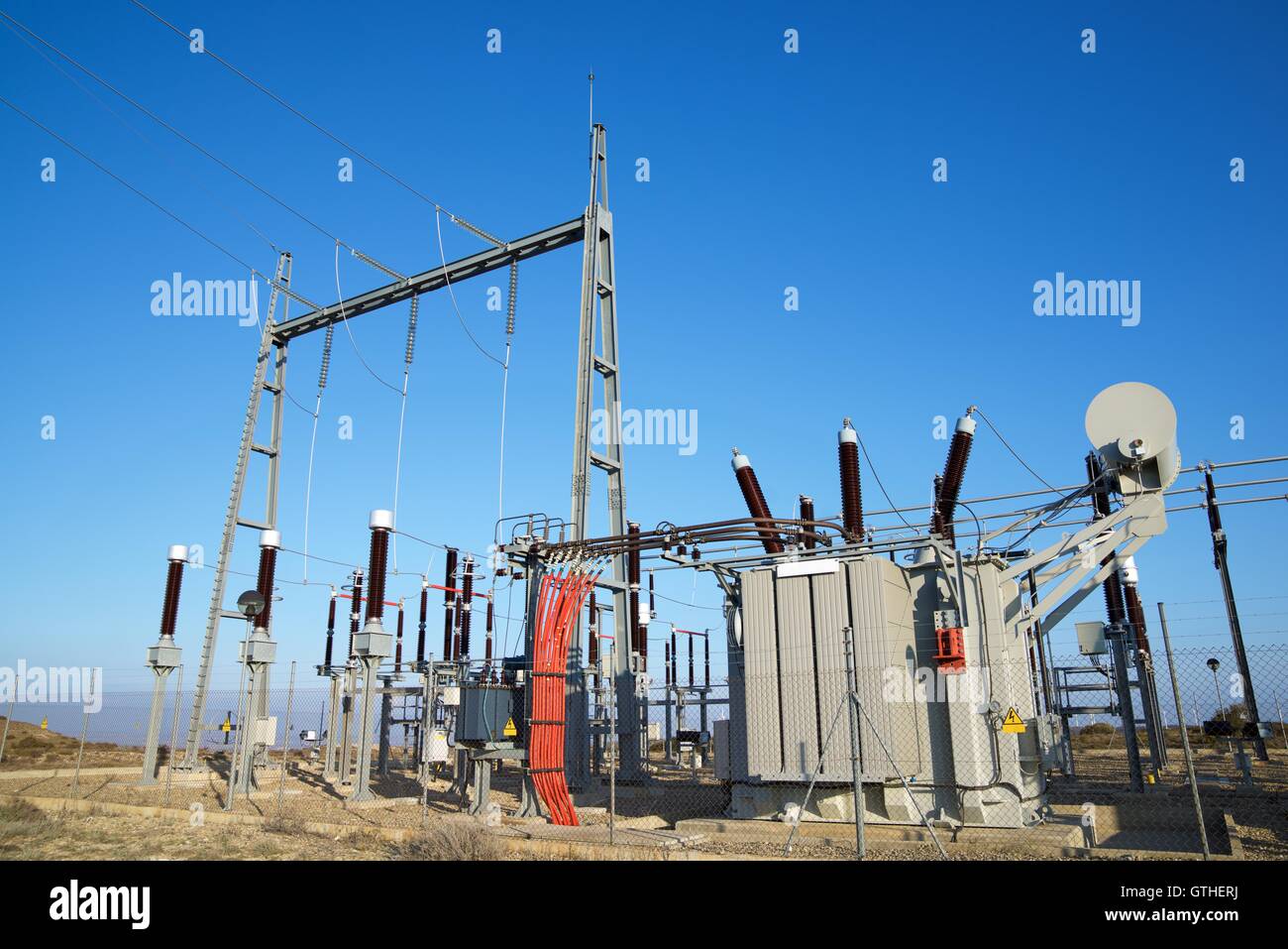 Ceramic insulator substation hi-res stock photography and images - Alamy