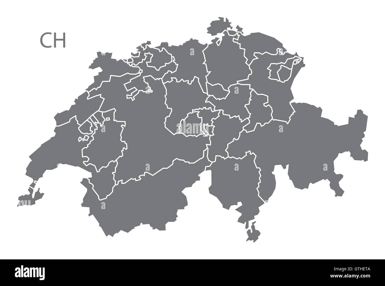 Turkey map simple border Cut Out Stock Images & Pictures - Alamy