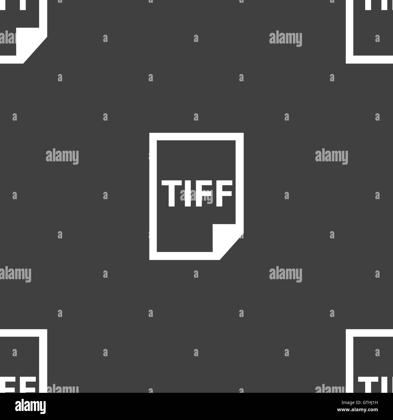Tiff image file extension icon Black and White Stock Photos & Images ...