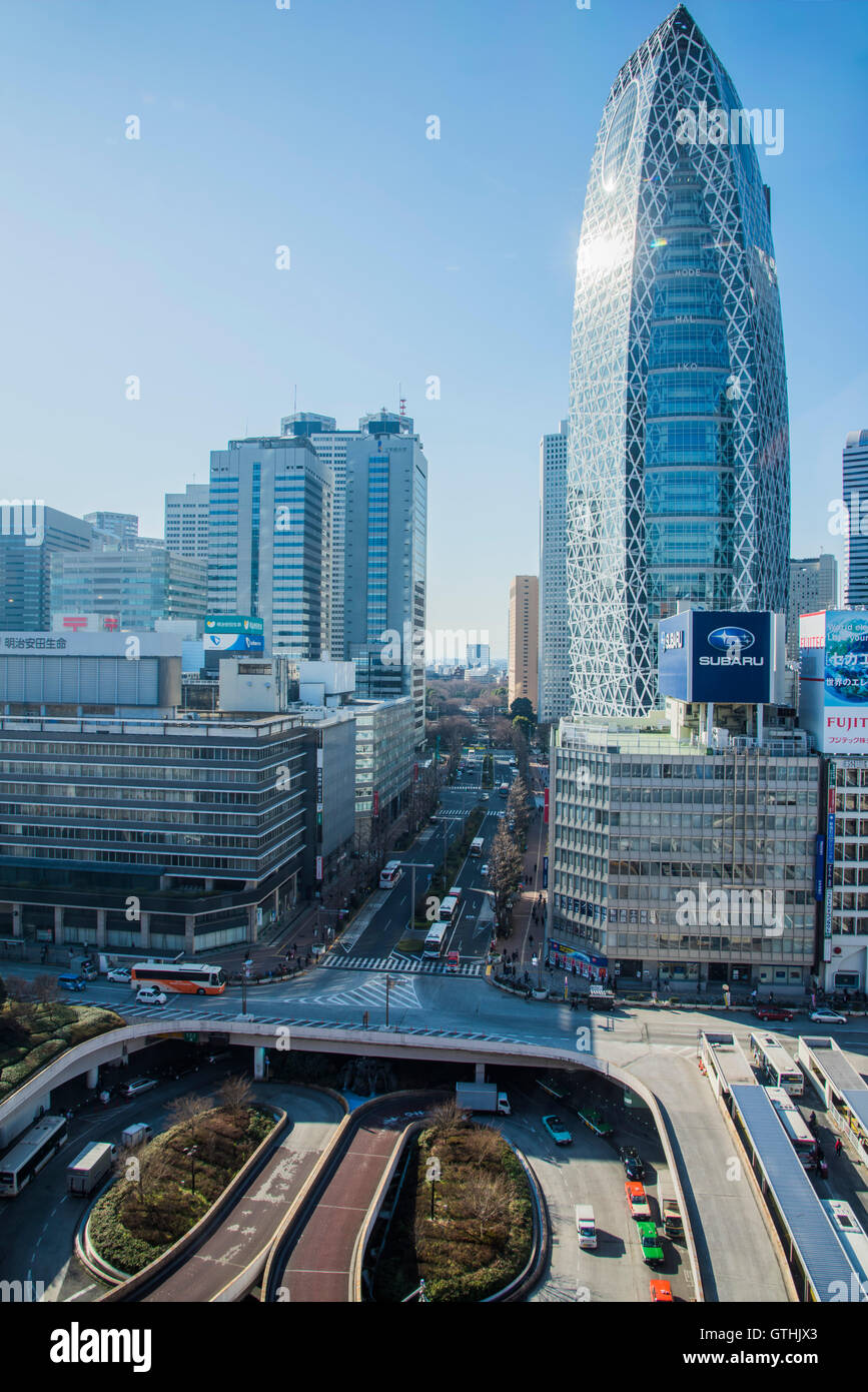 Mode Gakuen Cocoon Tower,Shinjuku,Tokyo,Japan Stock Photo - Alamy
