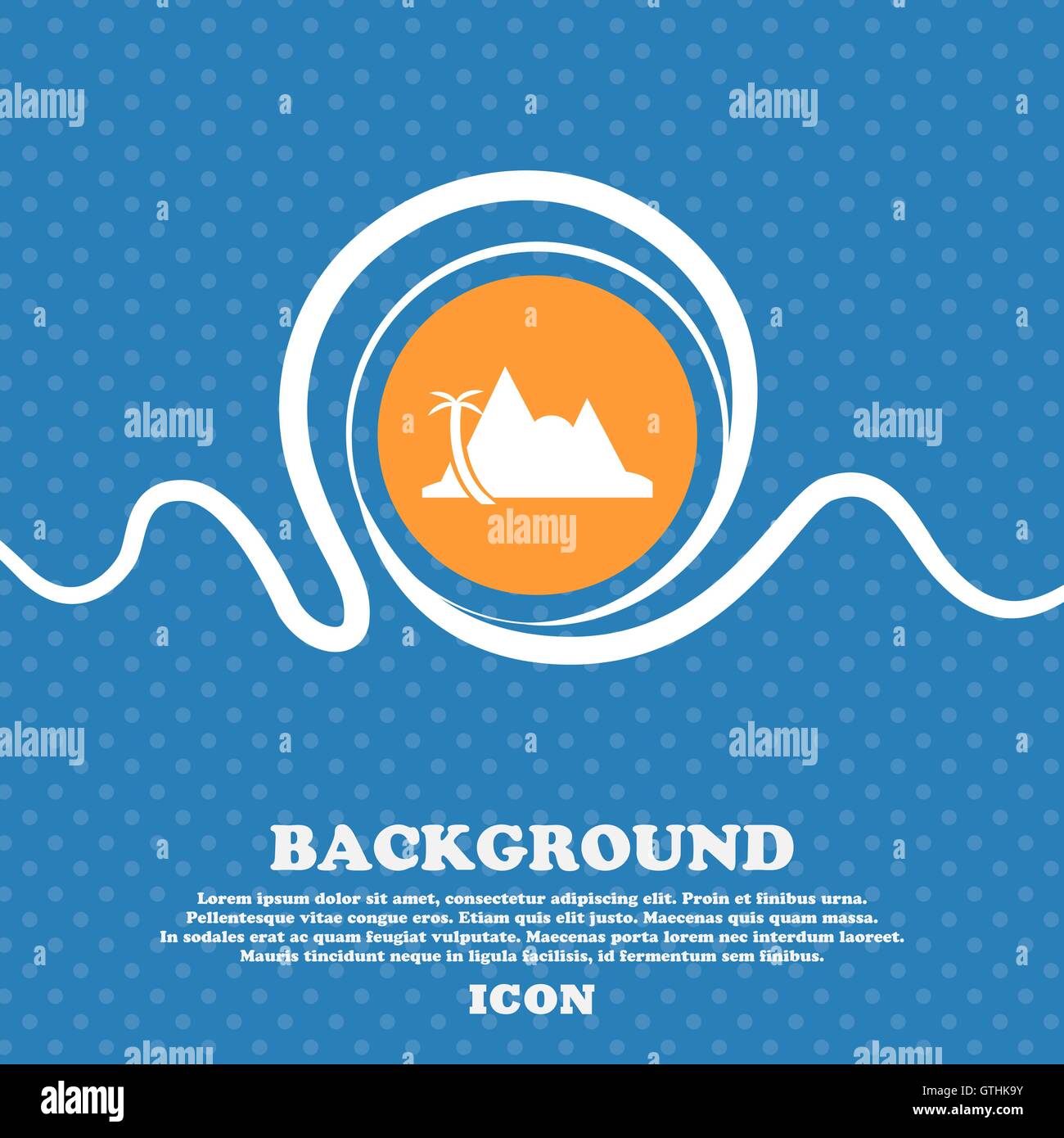 Abstract desert mirage Stock Vector Images - Alamy