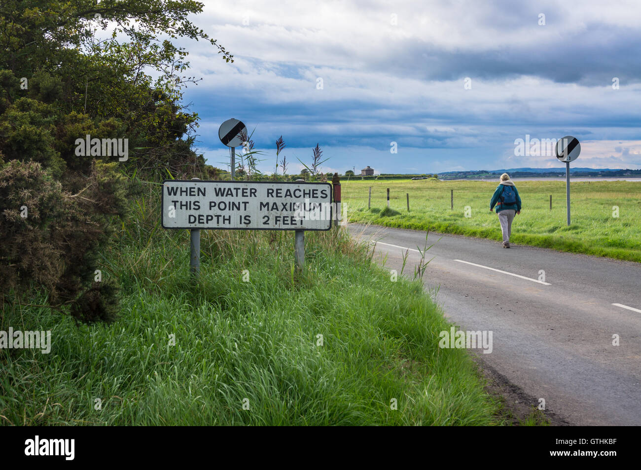 Flood gauge sign hi-res stock photography and images - Alamy