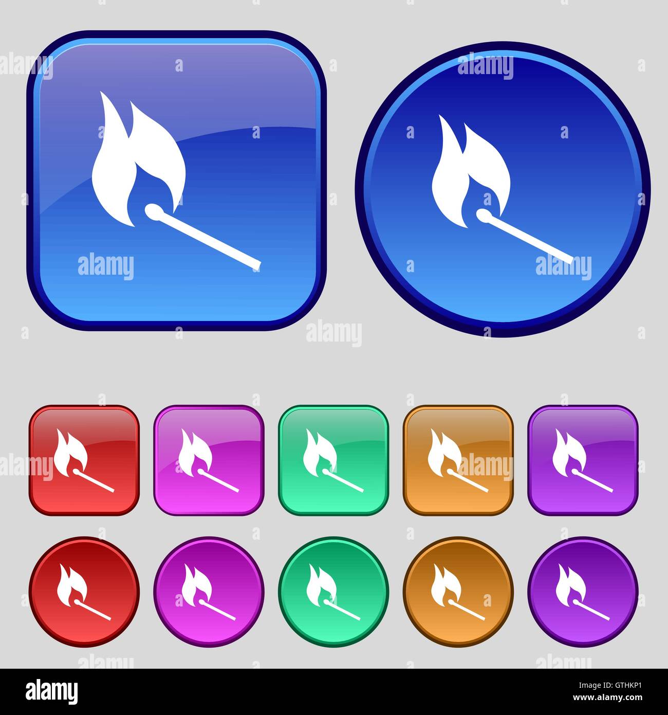 Vintage match Stock Vector Images - Alamy