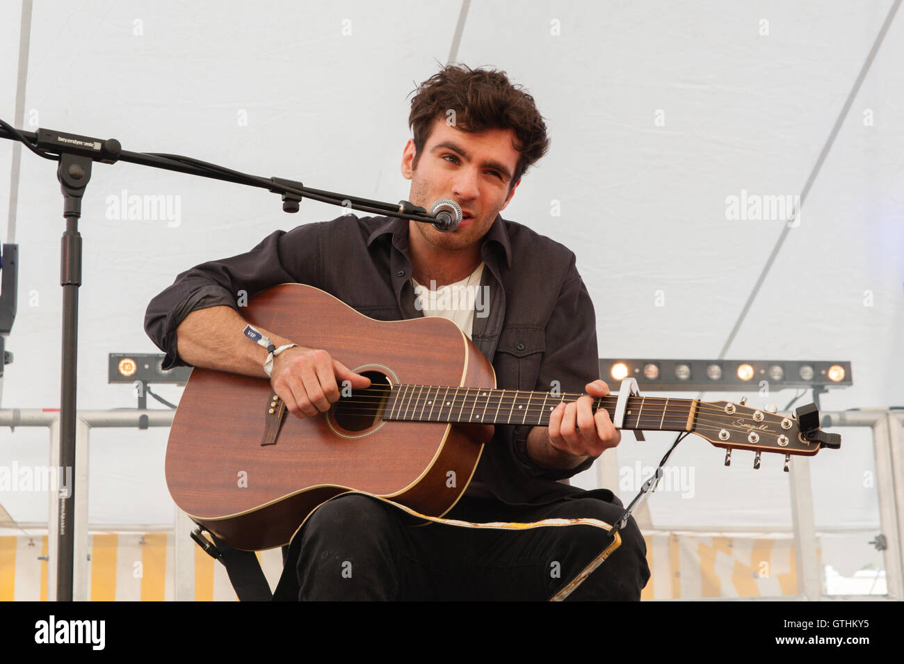 Jack Conman plays the "Freshly Squeezed Stage" at Camper Calling, 26th ...