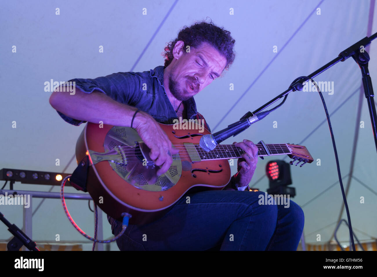 John Fairhurst plays "The Freeshley Squeezed Stage" at Camper Calling ...