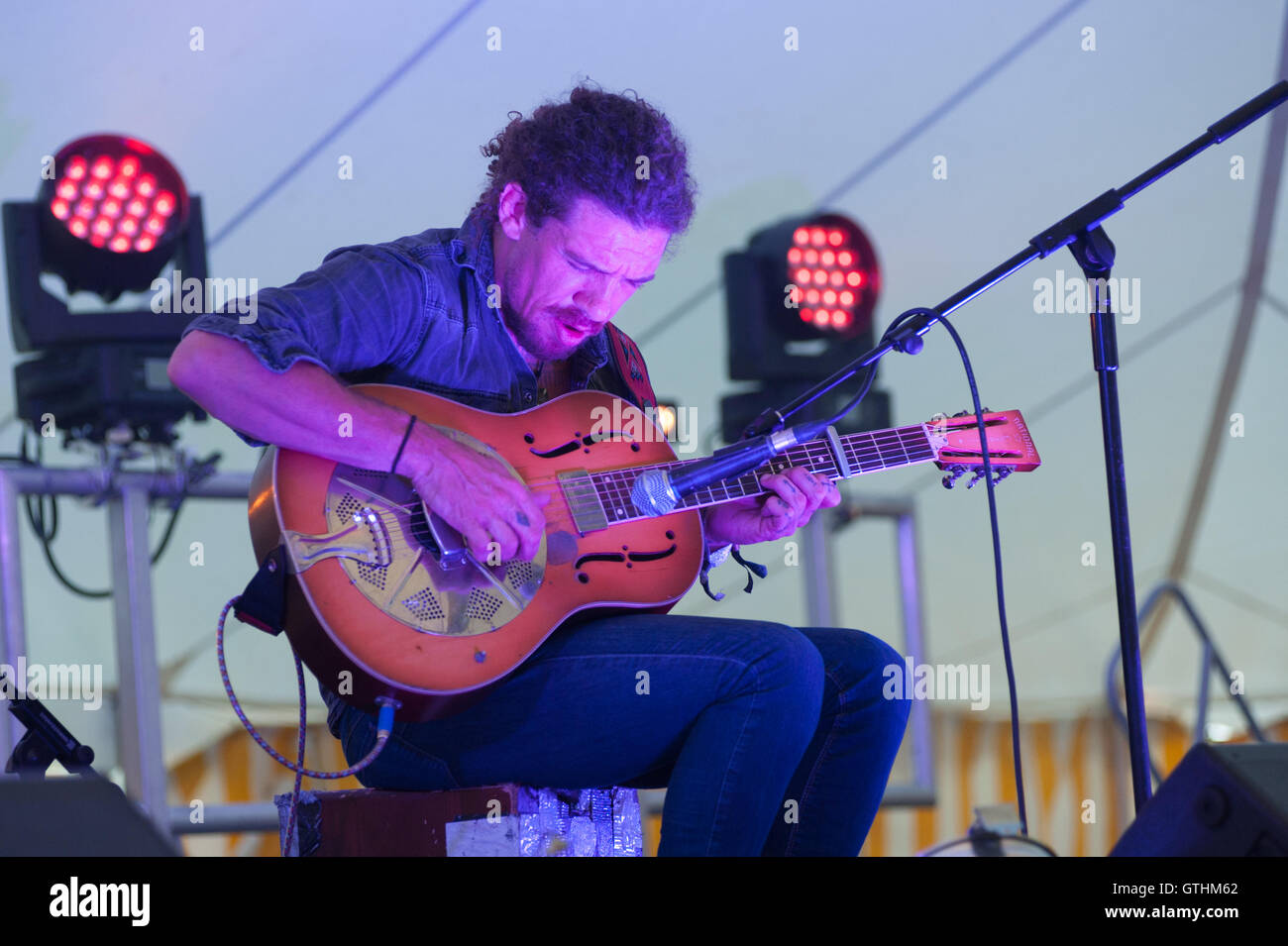 John Fairhurst plays "The Freeshley Squeezed Stage" at Camper Calling ...