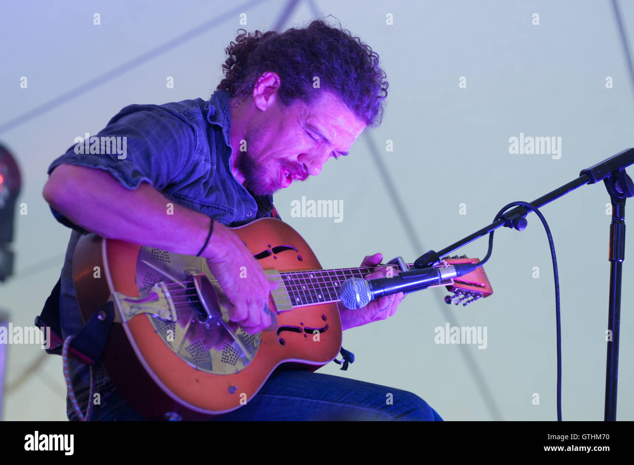 John Fairhurst plays "The Freeshley Squeezed Stage" at Camper Calling ...
