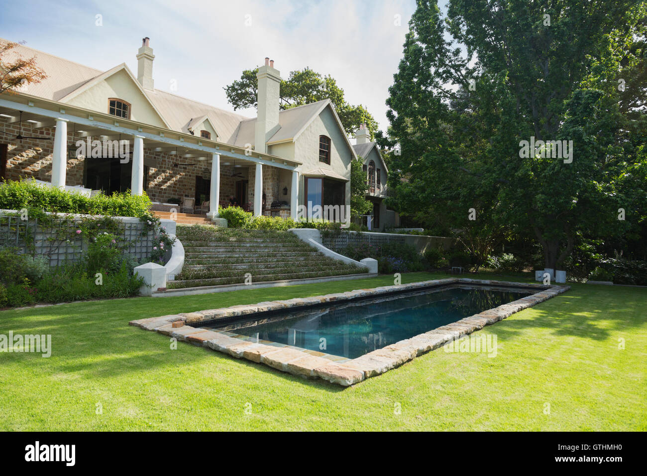 Swimming pool low angle hi-res stock photography and images - Alamy