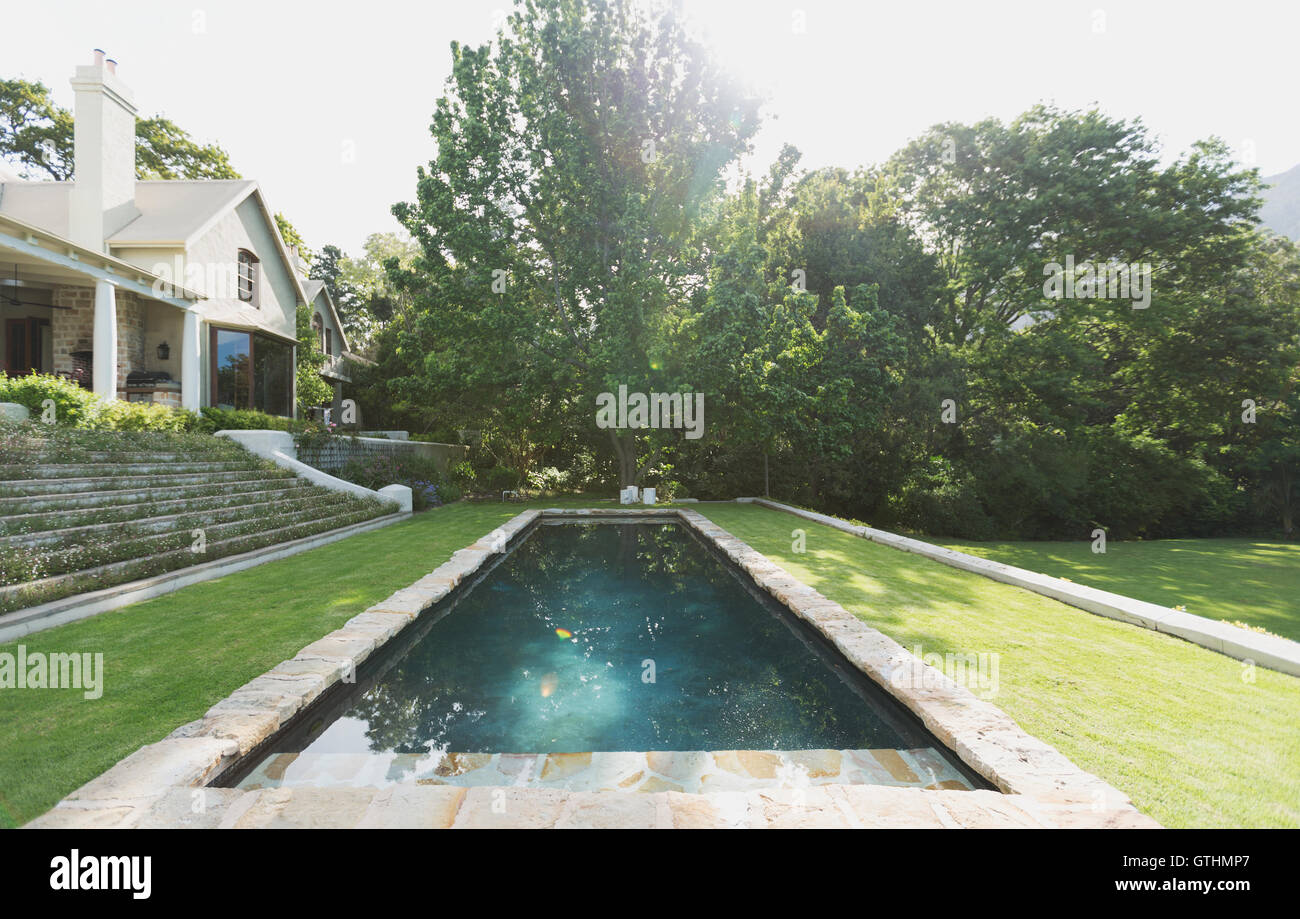 Luxury swimming pool hi-res stock photography and images - Alamy