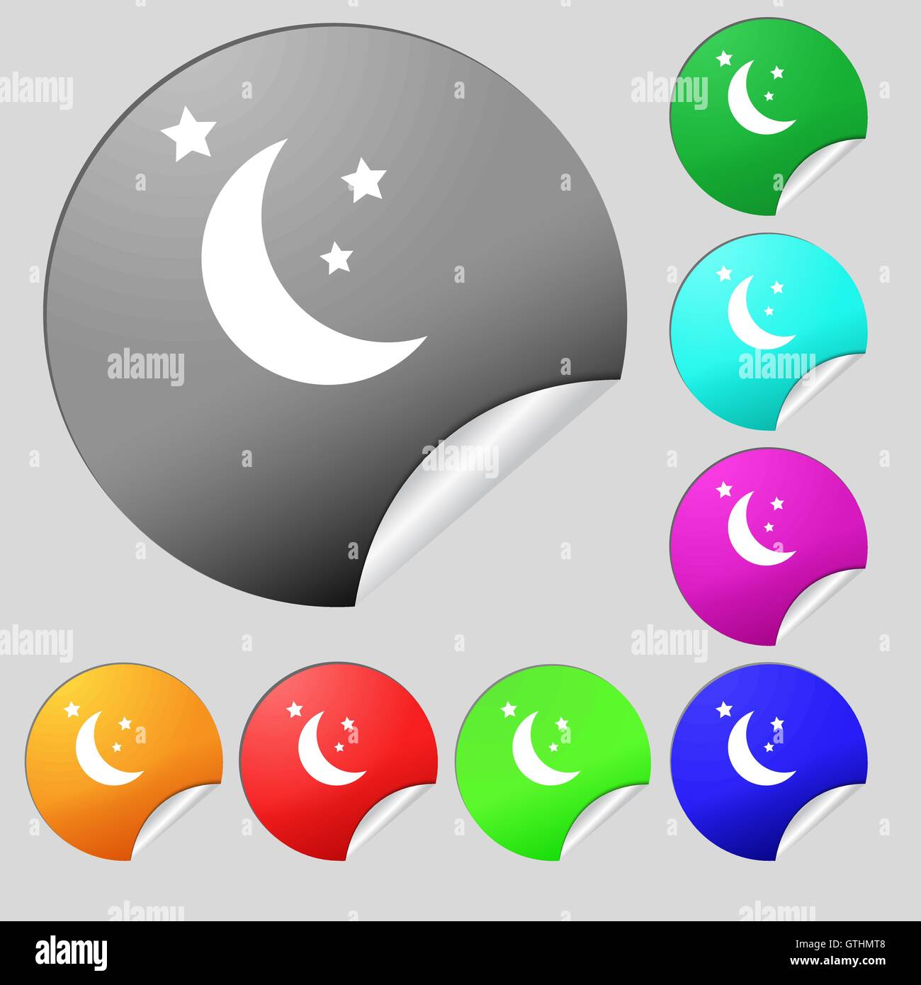 Meteorite satellite Stock Vector Images - Alamy