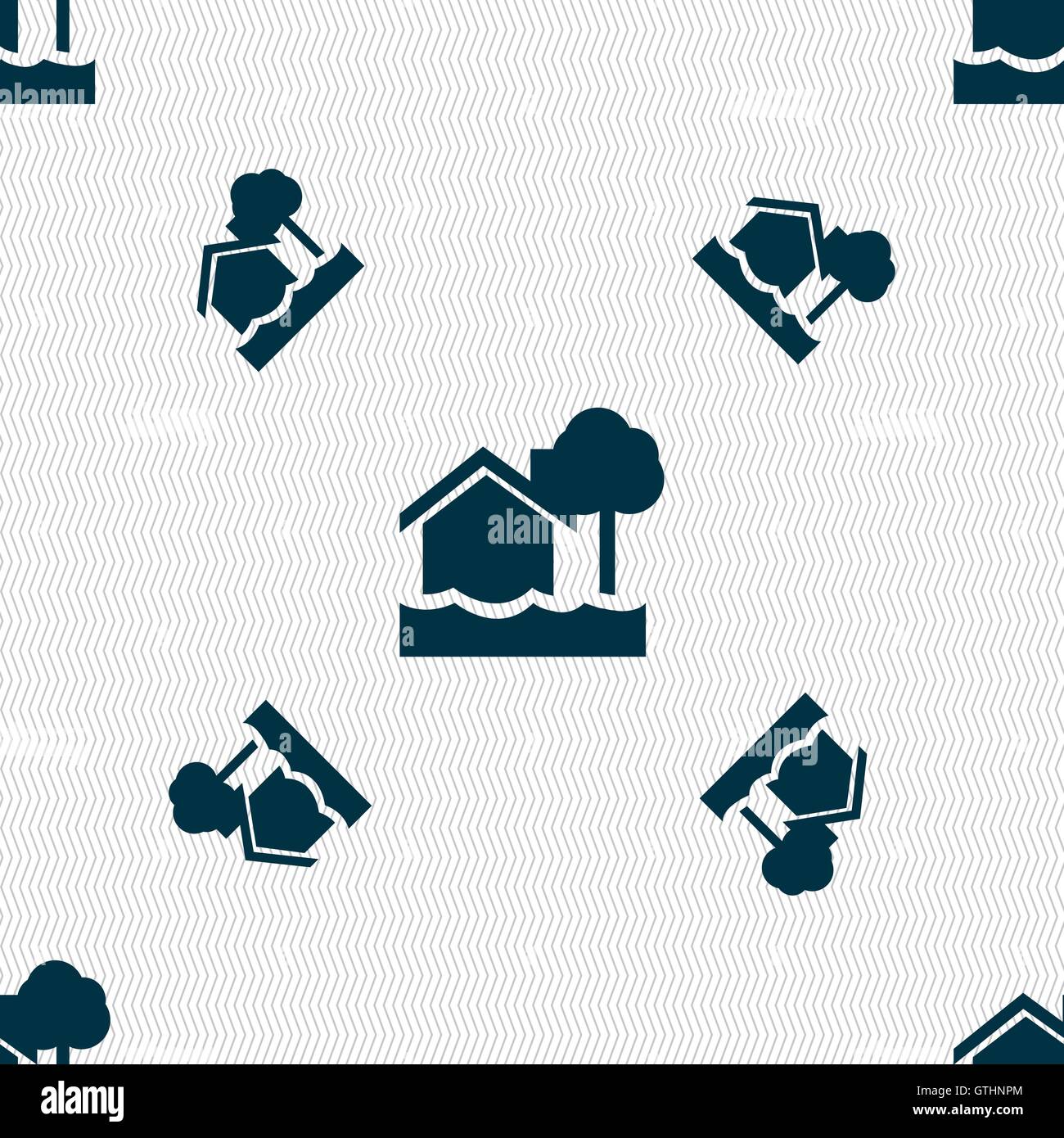 Flooding icon hi-res stock photography and images - Alamy