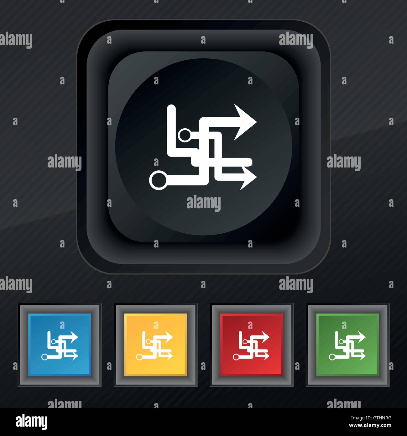 Black and white computer stack Stock Vector Images - Alamy